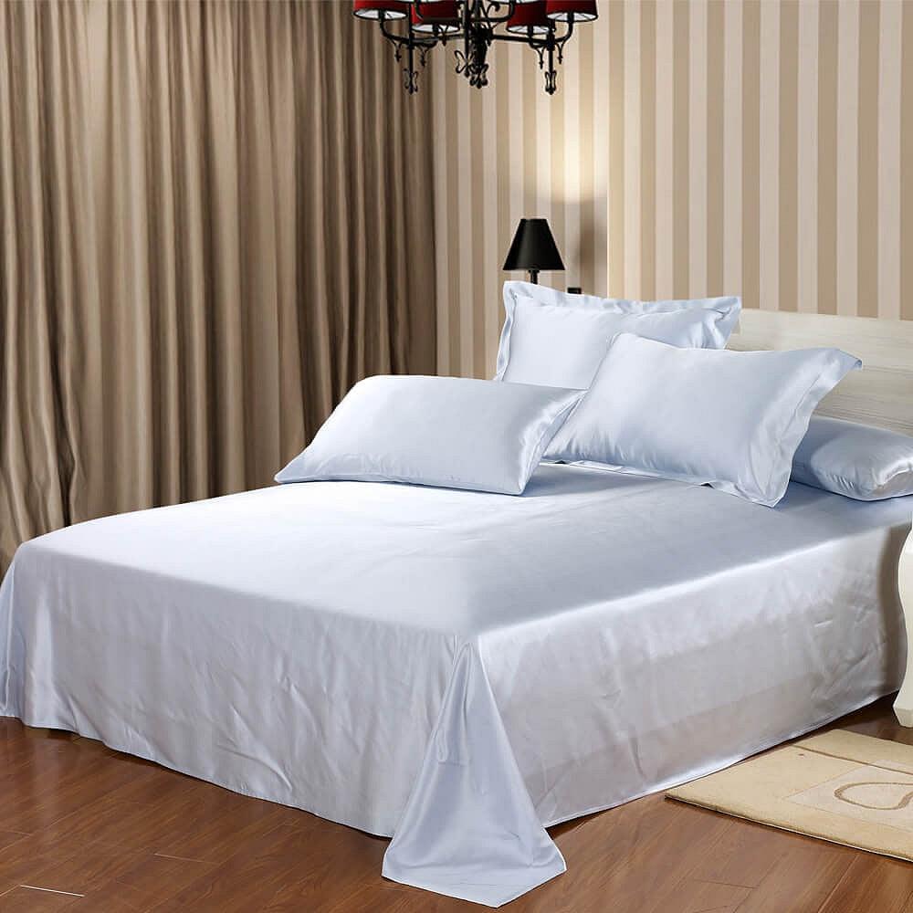 25 Momme Pure Mulberry Silk Flat Sheet Dianasilk