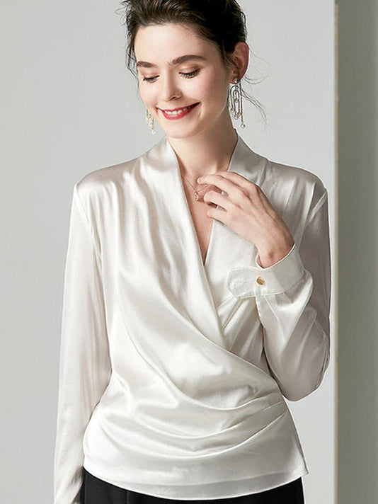 Compre nuestras blusas y tops 100% seda para mujer – DIANASILK